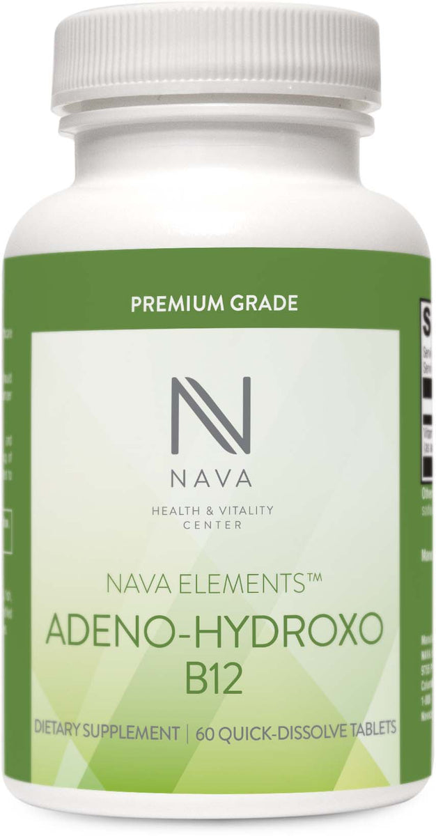 Adeno-Hydroxo B12 (60ct) – Nava Health